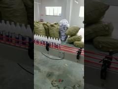 Screen 800ml Automatic Water Filling Machine Electric Disinfectant Filling Machine