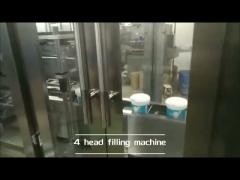 SUS304 Macchina di riempimento di bottiglie liquide 1000 ml Macchina automatica di riempimento di shampoo