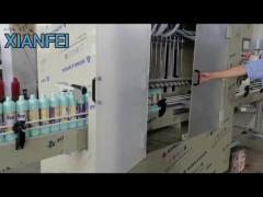 Macchina di riempimento automatico in linea di liquido ad alta precisione ZCG-12L per prodotti per la pulizia