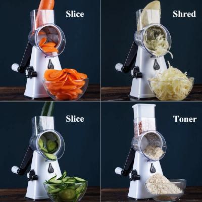 Cina Cucina sostenibile Tagliatrice manuale multifunzione in acciaio inossidabile per frutta e verdura in vendita