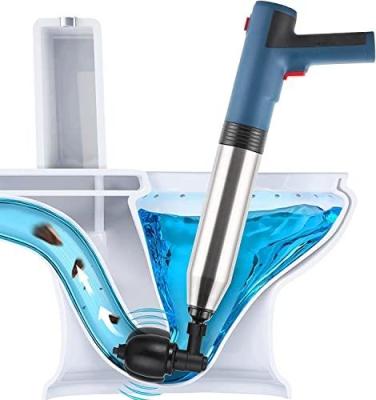 Cina Stocked Toilet Plunger Air Pressure Plumbing Air gun Drain Blaster for Unclogged Toilets (Plugner per bagni a scarico a scarico) in vendita