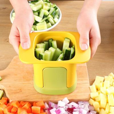 Cina 2 in 1 Tagliatore di ortaggi Tagliatore manuale Tagliatore Stampa Aglio ecc Acciaio inox in vendita