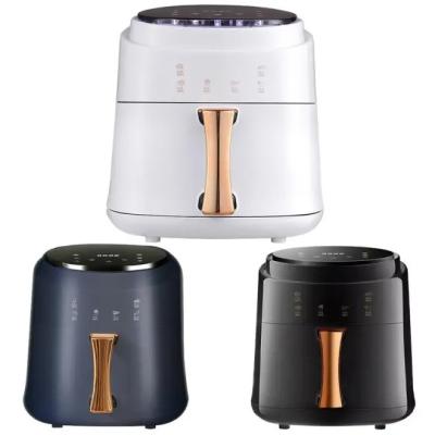 China 6L 3L Touch Screen Double Air Fryer Electric Deep Fryer Oven Smart Rack Without Oil Air Fryer Plastic for sale