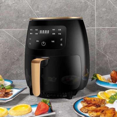 Cina 4.5L 6L Silver Crest Air Fryer senza olio Segreto di pasti deliziosi e sani in vendita