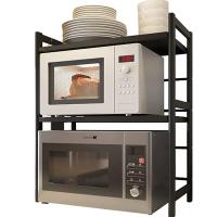 China Carbon Steel Kitchen Shelf 4 Layer Easy Assembly Multifunctional Storage Rack Custom for sale