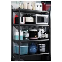 China Carbon Steel Kitchen Shelf 4 Layer Easy Assembly Multifunctional Storage Rack Custom for sale