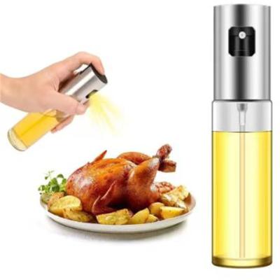 Cina 304 Acciaio inossidabile Spray per olio atomizzato Spray per bottiglia di olio portatile per cucina domestica in vendita