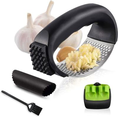 中国 コンパクト キッチン ガジェット 11 * 5.1 * 7.2cm 食品グレードのステンレス鋼のガーリックプレス 販売のため
