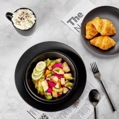 China Modern Design Porseleinen tafelgerei Keramische set voor thuis Keuken Hotel Kamer Restaurant Te koop