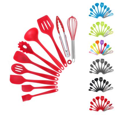 China 10 stukke keukengereedschap voor restaurants met handvat en snijplank Te koop