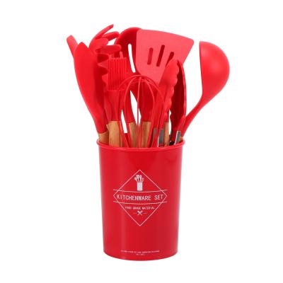 Cina Accessori da cucina per ristoranti Set utensili antiaderenti da 11 pezzi con spatola di silicone in vendita