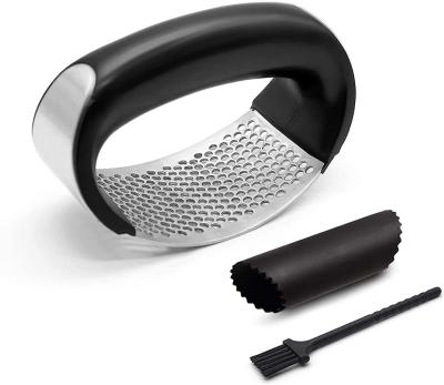 Cina Best seller Hot Garlic Press Peeler Manuale in acciaio inossidabile per utensili per frutta e verdura in vendita