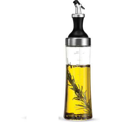 Cina Dispensatore di olio d'oliva Ampia apertura per facile riempimento e pulizia Bottiglia spray di olio di vetro trasparente in vendita