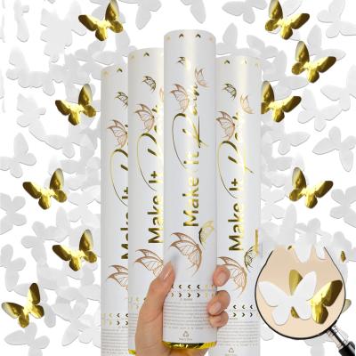 Cina 60cm Sesso rivelare Confetti Cannon Popper Smoke Powder Confetti bastoncini per forniture di festa in vendita