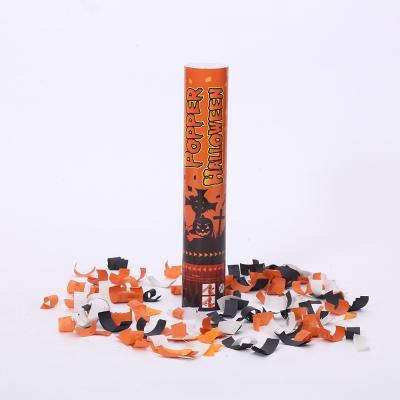 Cina Blue Party Popper Confetti Cannon per feste di compleanno Biodegradabili Forme personalizzate in vendita
