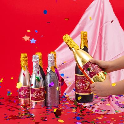 Cina Logo personalizzato bottiglia di champagne Popper festa l'ultimo accessorio di celebrazione dell'anno in vendita