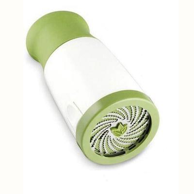 China White Green Vegetable Choppers Herb Grinder Spice Mill Parsley Shredder Chopper Garlic Coriander Spice Grinder for sale