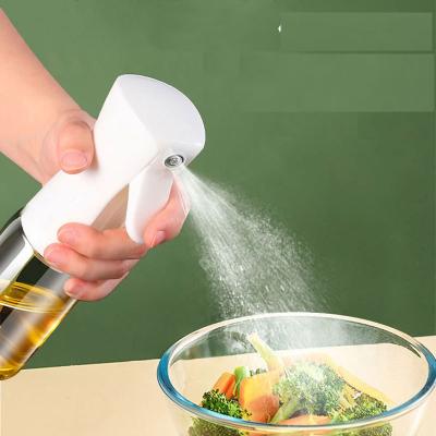Cina Dispensatore di olio e aceto per BBQ Accessori da cucina Strumenti da cucina in vetro bianco in vendita