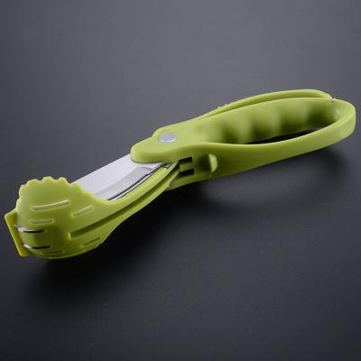 Cina Attrezzi per tagliare l'insalata di frutta in acciaio inossidabile con maniglia multi-PP TPR e pinze per l'insalata in vendita