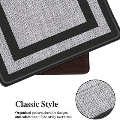 China Waterproof Cushioned Kitchen Carpet Mat PVC Soft Non Slip Rugs for House Sink Office for sale
