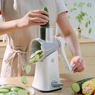 Cina Multifunzione 5 in 1 vegetal chopper slicer con grater tipo tamburo rotativo in vendita