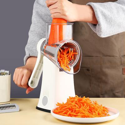 Cina Multifunzione 5 in 1 vegetal chopper slicer con grater tipo tamburo rotativo in vendita