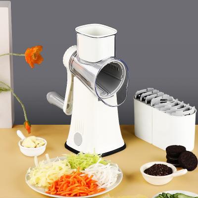 Cina Multifunzione 5 in 1 vegetal chopper slicer con grater tipo tamburo rotativo in vendita