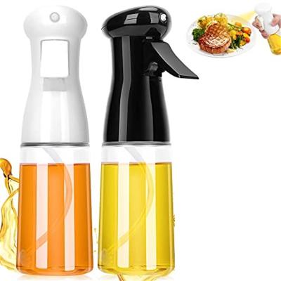 China Customized Logo 230 ML Glass Vinegar Sprayer Olive Oil Spray Bottle Mister for Home Tools for sale