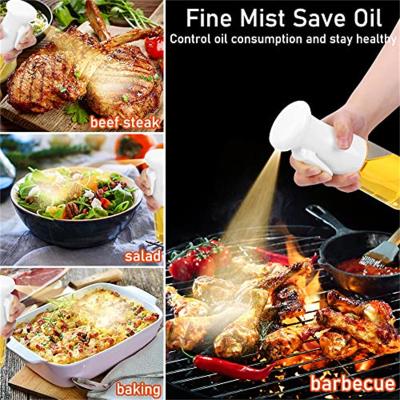 China Customized Logo 230 ML Glass Vinegar Sprayer Olive Oil Spray Bottle Mister for Home Tools for sale
