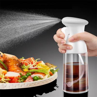 China Customized Logo 230 ML Glass Vinegar Sprayer Olive Oil Spray Bottle Mister for Home Tools for sale