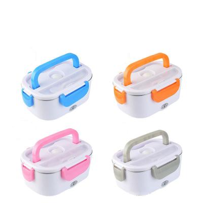 China 1L Heating Thermal Electric Lunch Box with 304 Stainless Steel Food Container for sale
