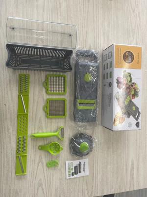 China Multifunctionele handmatige keuken groente haker slicer Dicer Food Grater Custom Logo Te koop
