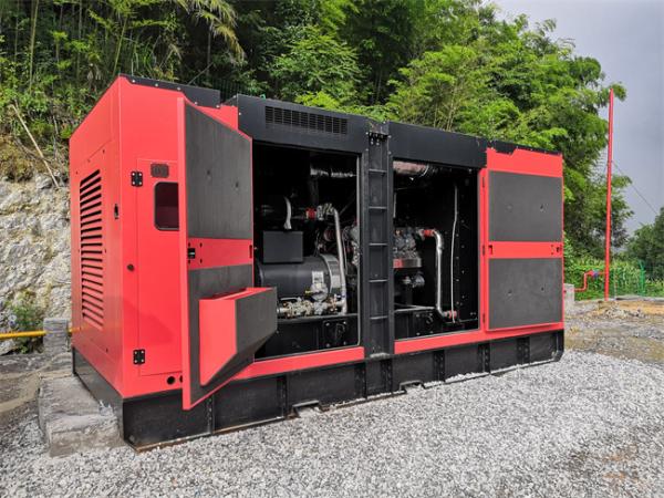 CNG LNG Coalbed Methane Cogeneration CHP Generator 500KW Natural Gas Engine