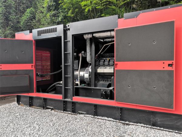 Groupe électrogène de production combinée de PCCE de méthane de couche de charbon de générateur de gaz de 500KW CNG