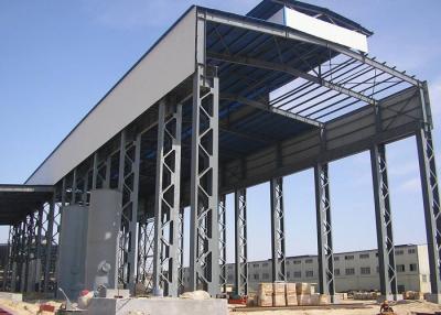 China Lattice Column Steel Structure Workshop With Atttached Span For Mining Industry for sale