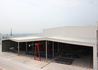 China Heavy Steel Structure Workshop Prefabricated Multiple Span Design Anti Seismic for sale