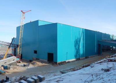 China High Rise Multi Story Steel Building , Stable Industrial Prefab Steel Workshop for sale