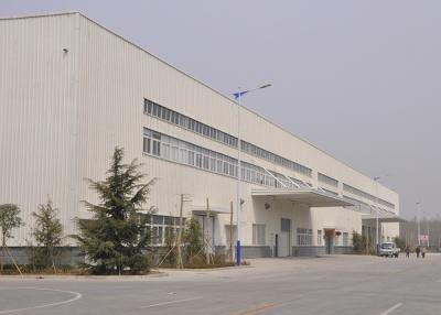 China Multiple Span Structural Steel Building Workshop Garage , Pre Built Metal Shops for sale