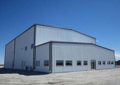 China Stable Prefab Steel Structure Building Metal Frame Workshop With Administration Office for sale