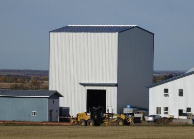 China High Rise Prefab Steel Structure Building Metal Frame Storage Sheds Painting Finished for sale