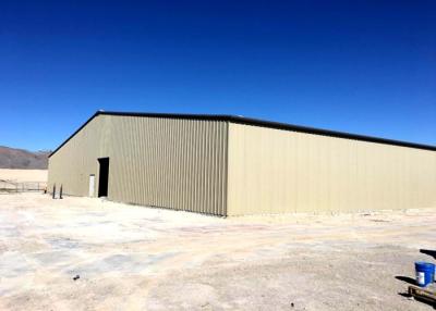 China Standard Q355B Q345 Steel Structure Warehouse Painting / Galvanization Finishing for sale