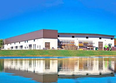 China Prefabricated Large Steel Structure Warehouse Expansion Project With Mezzanines for sale