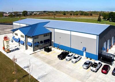 China High Rise H - Section Framed Premade Steel Buildings / Steel Workshop Buildings for sale