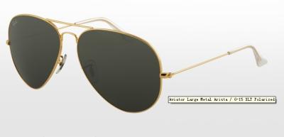 China LAYBONE Aviator Shield Sunglasses RB3025 001 / 58 Aviator Large Metal for sale