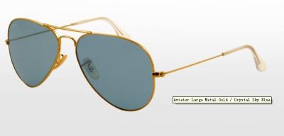 China Large Metal LAYBONE Aviator Shield Sunglasses RB3025 001 / 62 Aviator for sale