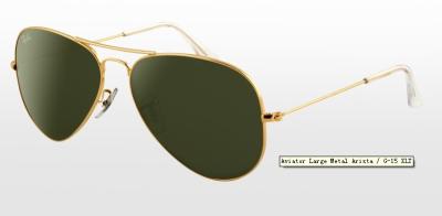 China LAYBONE Aviator Shield Sunglasses RB3025 L0205 Large Metal for sale