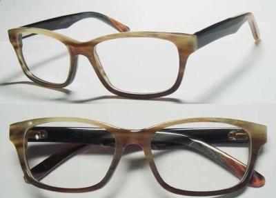 China 2012 Latest Buffalo Frames Ox Horn Optical Frames Handmade Eyeglasses for sale