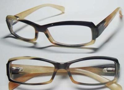 China OEM / ODM Custom Design Buffalo Frames Ox Horn Optical Frames Handmade Eyeglasses for sale