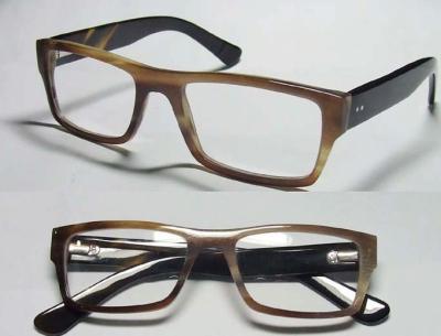 China New-designed CR39 lenses Buffalo Frames Ox Horn Optical Frames Handmade Eyeglasses for sale