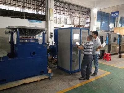 China Vibration Testing Machine with JIS D1601 Standard 20KN Vibration Force and 100g Acceleration for Packaged Product Testing for sale